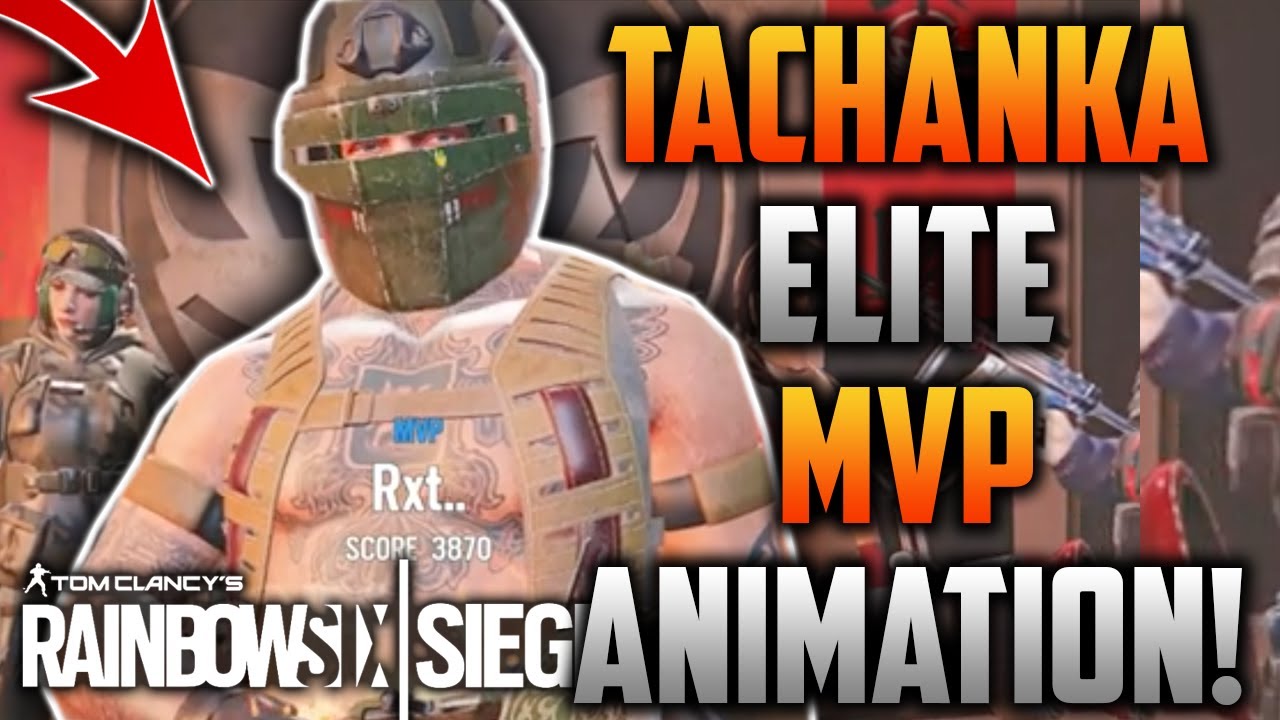 *New* Tachanka Elite Skin MVP Animation! - Rainbow Six Siege - YouTube
