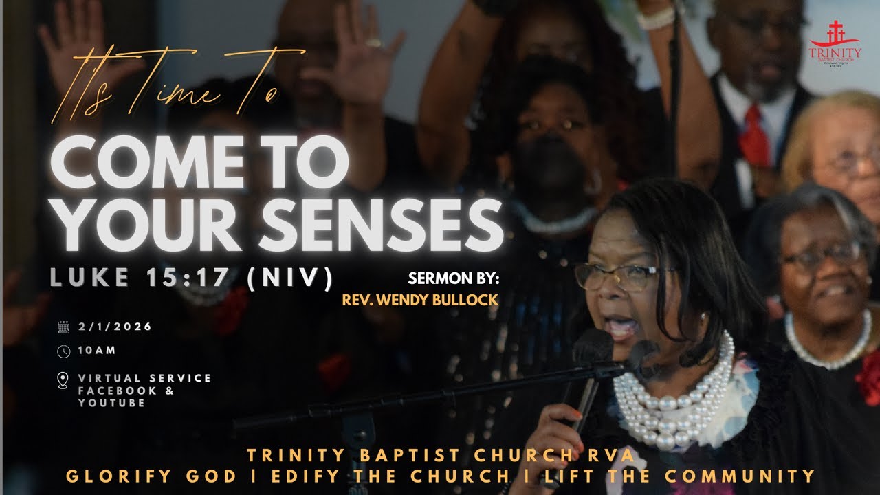 TBC- ITS TIME TO COME TO YOUR SENSES Feb 1 2026 Rev Wendy Bullock ...