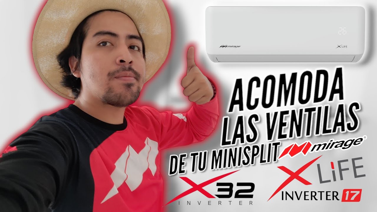 AJUSTA LAS VENTILAS DE AIRE (FACIL & RAPIDO) | Mirage X32, XLIFE ...