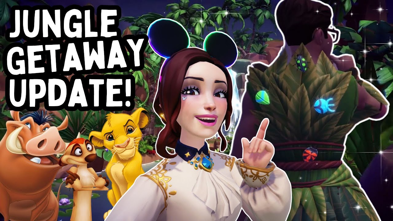 Jungle Getaway Teaser! Update NEWS! Disney Dreamlight Valley - YouTube