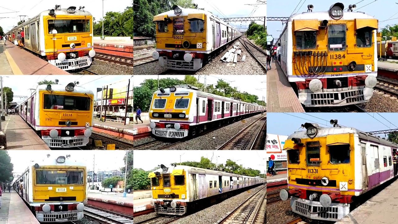 [10 In 1] Emu Local Trains | Eastern Railway | Indian Railway - YouTube