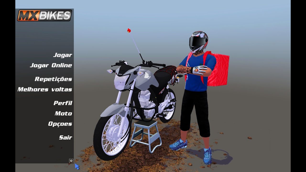 colocando start 160 na chapa mx bikes - YouTube