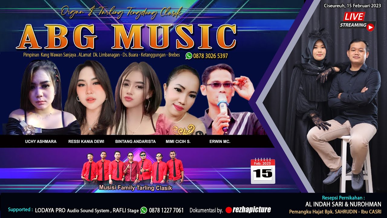 Live Streaming ABG MUSIC Entertainment Season Malam ~ Ciseureuh 15 ...