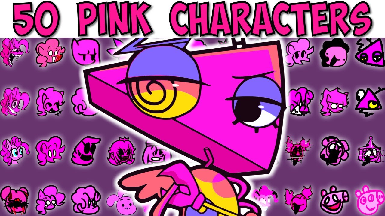 FNF Character Test | Gameplay VS My Playground | ALL Pink Test - YouTube