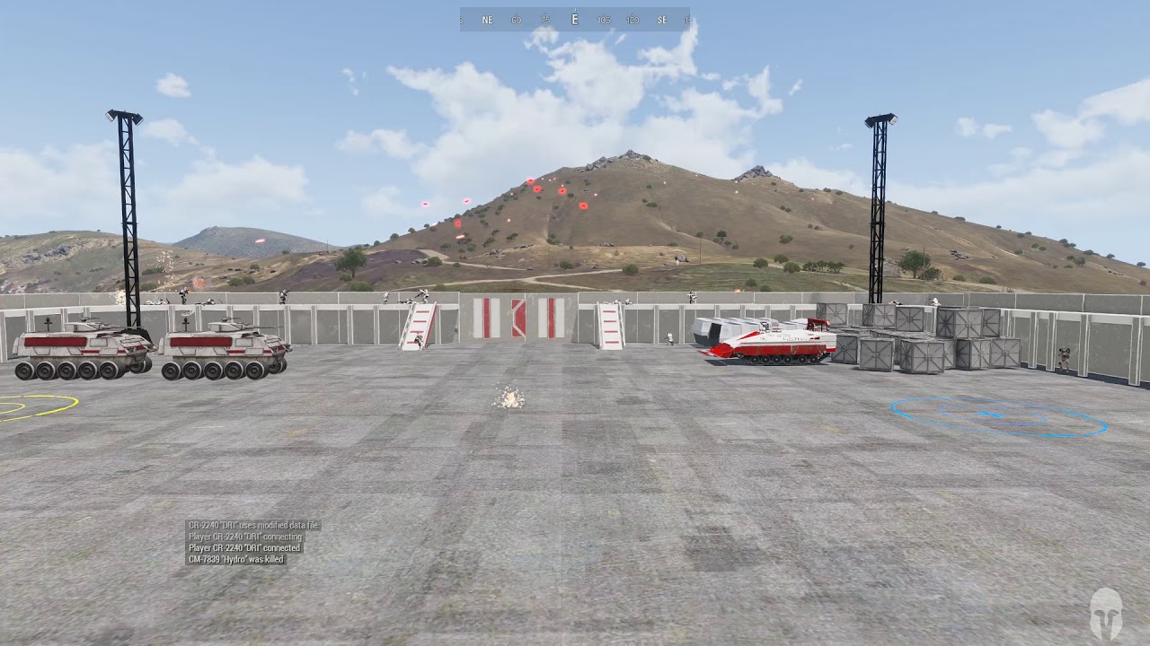 ArmA 3 cinematic base defense. - YouTube