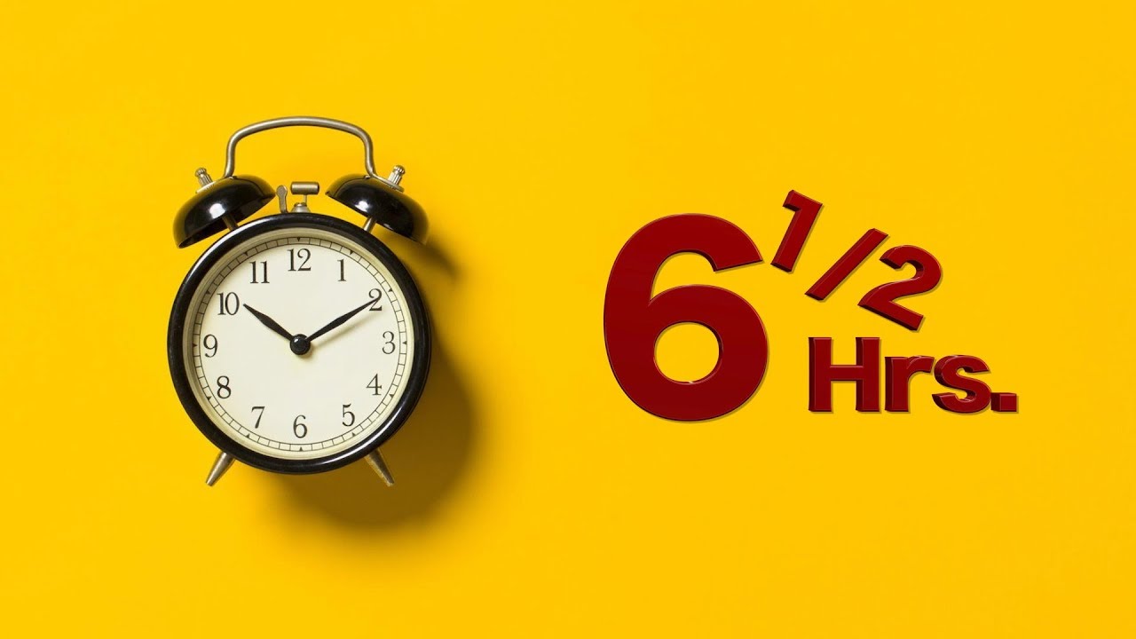 Sleep Timer ∥ 6 Hours 30 Minutes Countdown - YouTube