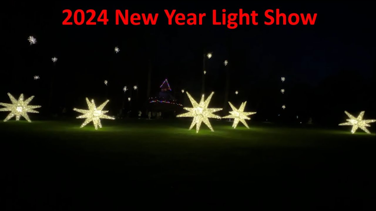 2024 New Year Light Show | Stunning Light Show | 灯光展 - YouTube