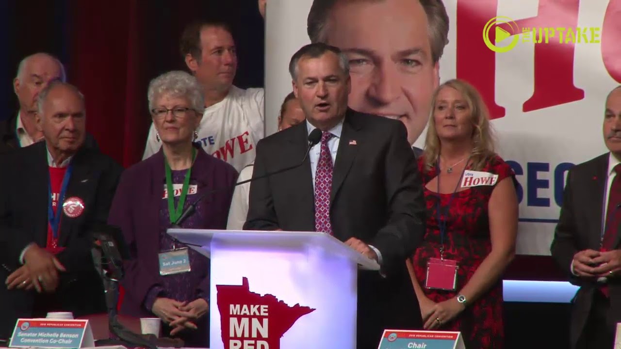 John Howe Endorsd By MN GOP For Secretary Of State - Full Speech - YouTube
