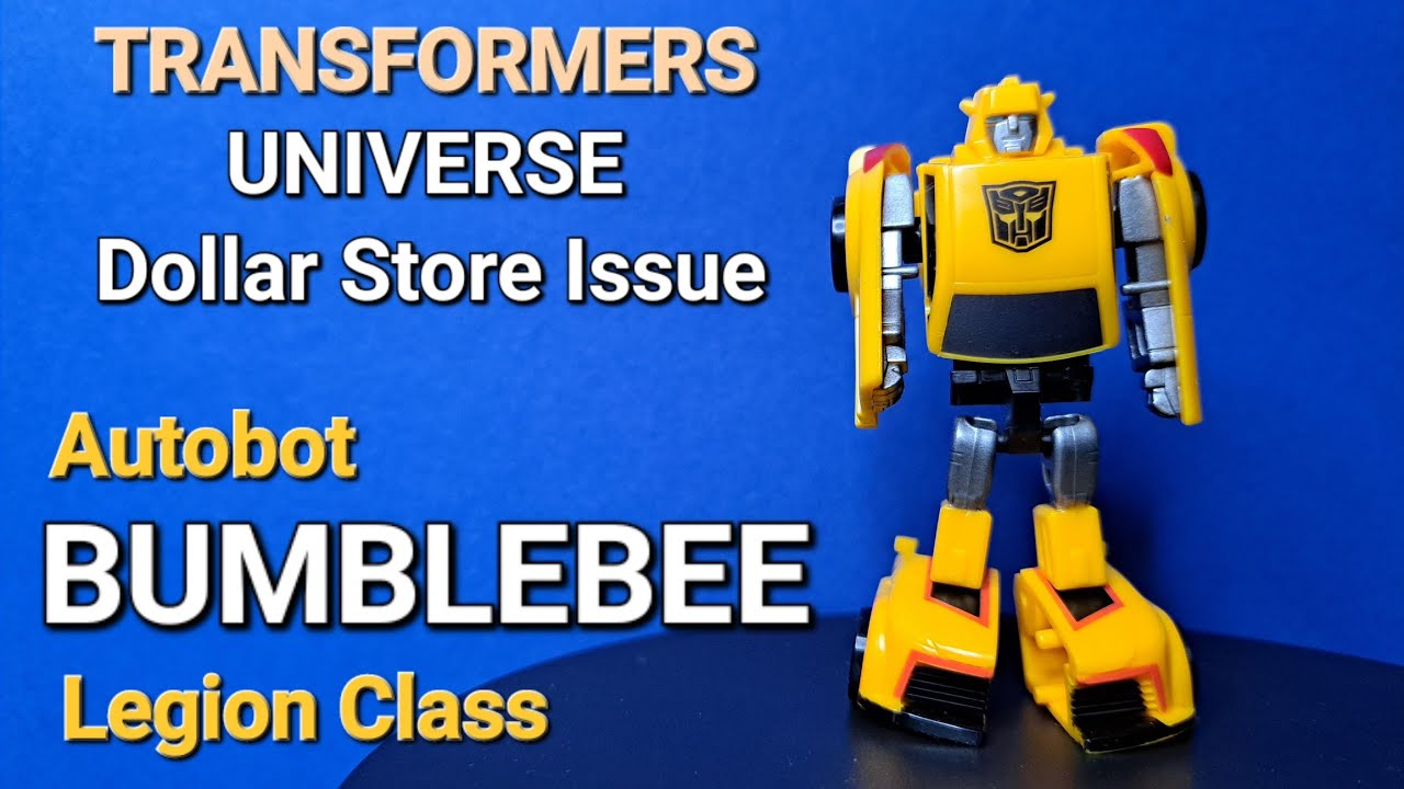 Transformers BUMBLEBEE Universe Dollar Store Issue Legion Class - YouTube