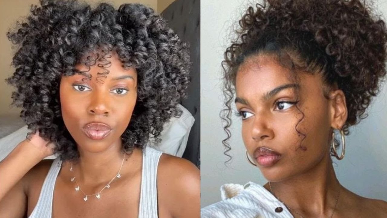 Fresh Spring Hairstyle Ideas for Natural Strands - YouTube