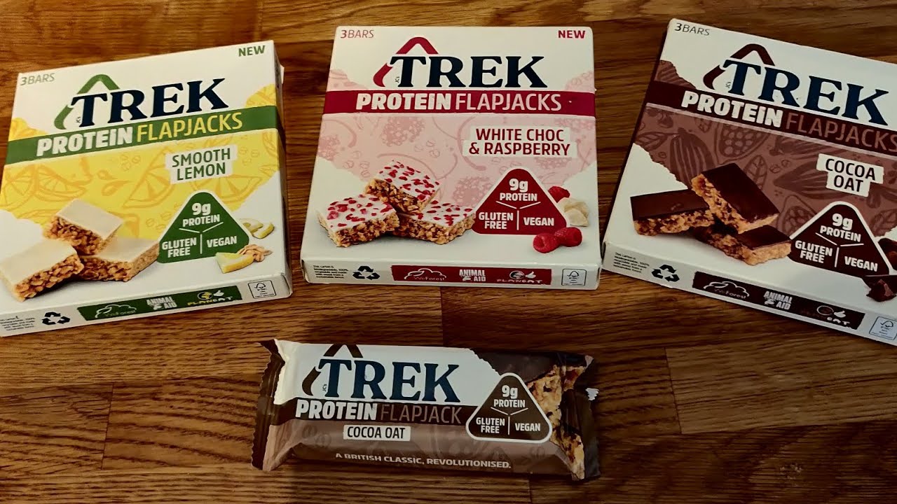 Trek Protein Flapjacks - Which Are Best? - YouTube