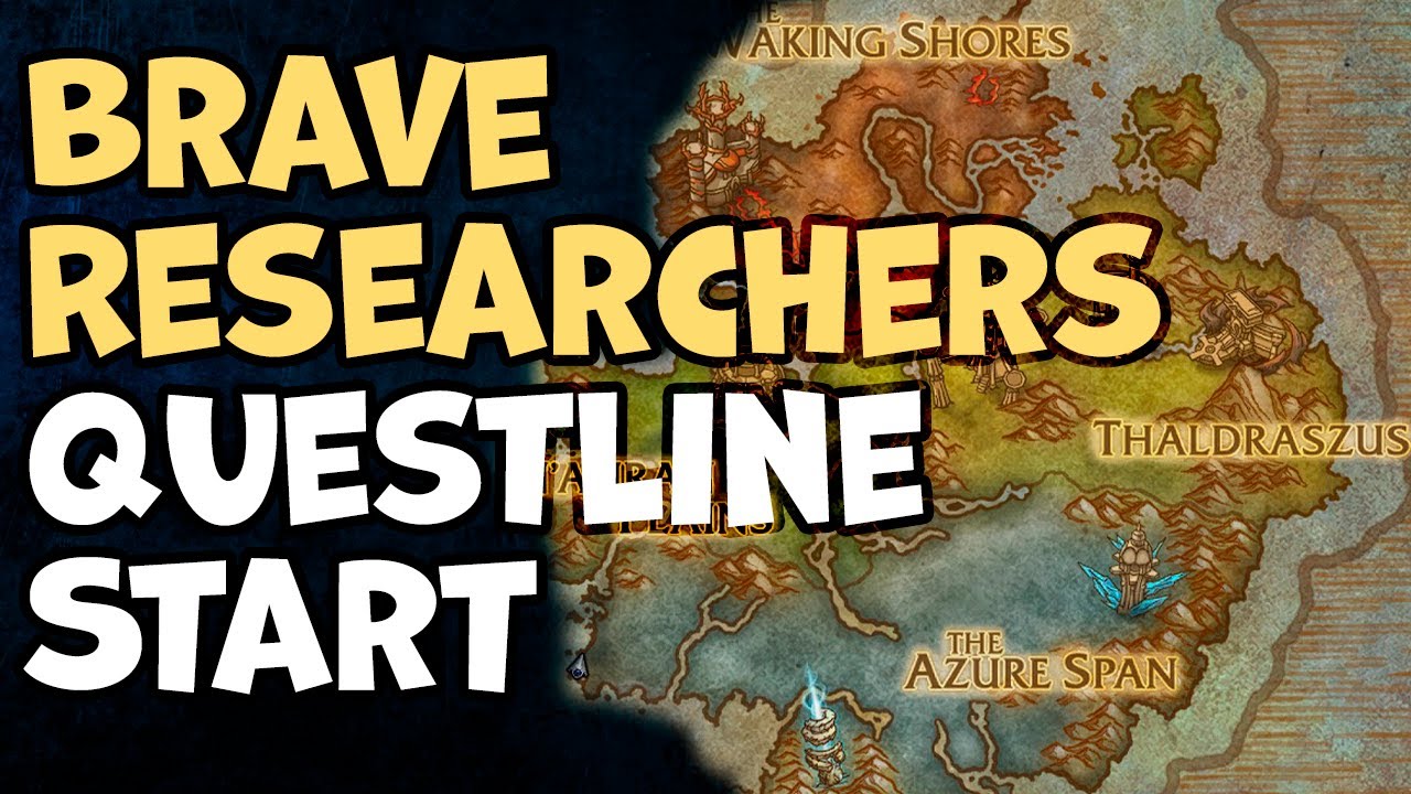 Brave Researchers WoW Questline Start - YouTube