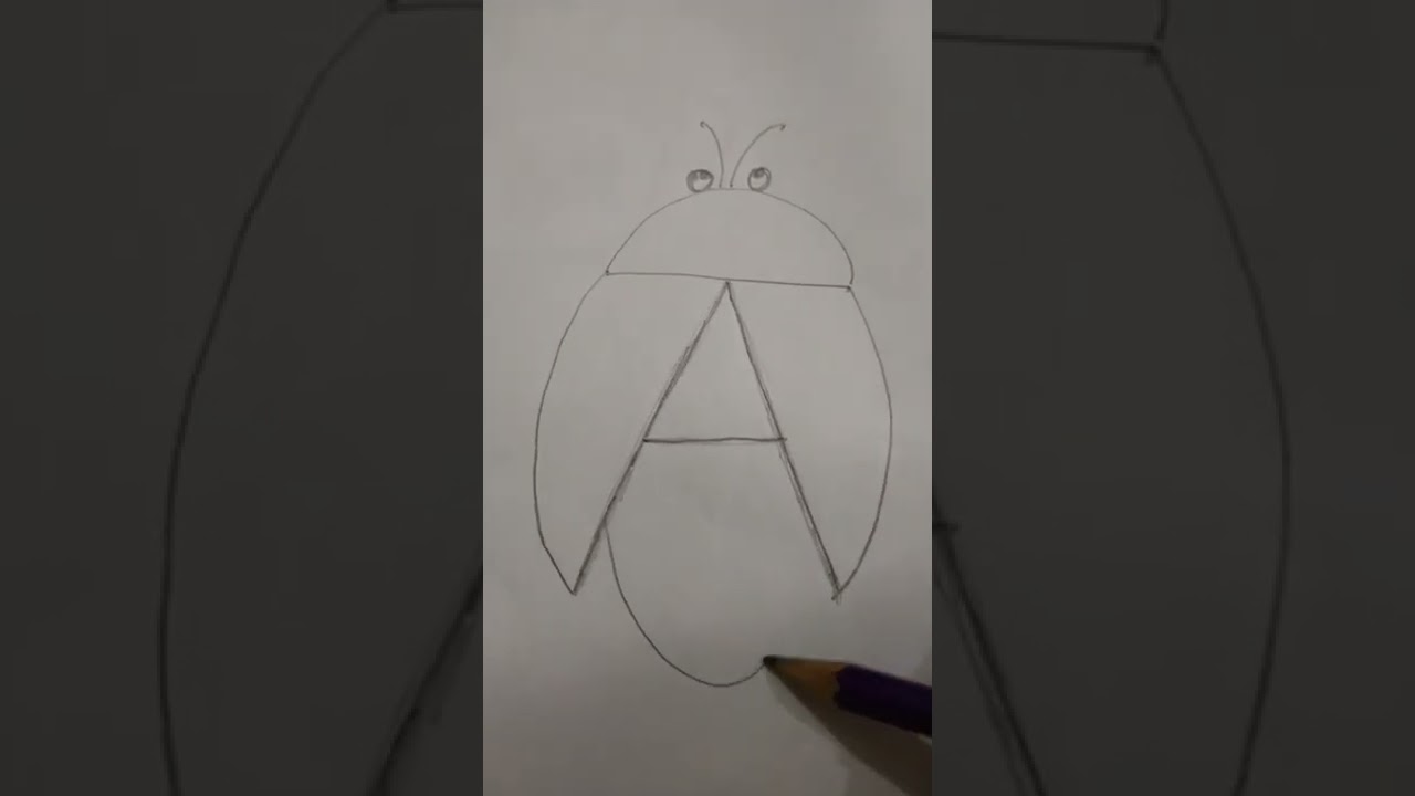 How to draw a bug ||step by step - YouTube