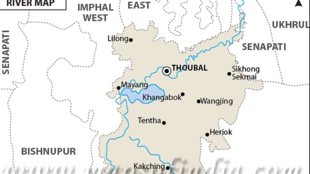 Thoubal River Mapithel Dam the hindu newspaper - YouTube