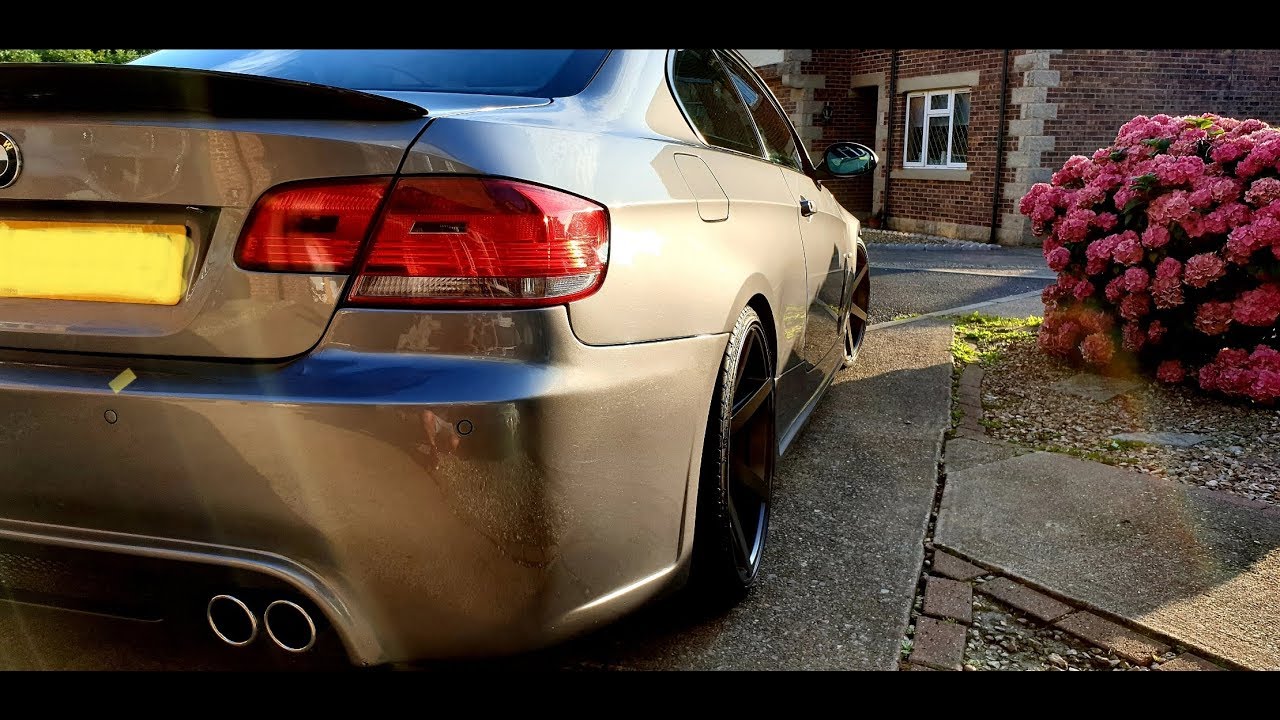 BMW E92 android 8.1 head unit install - YouTube