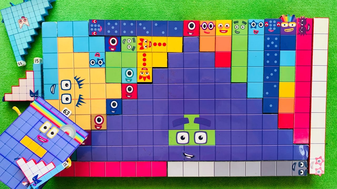 Looking for Numberblocks NEW 15 313 Puzzle Tetris Shape | ASMR chirping ...