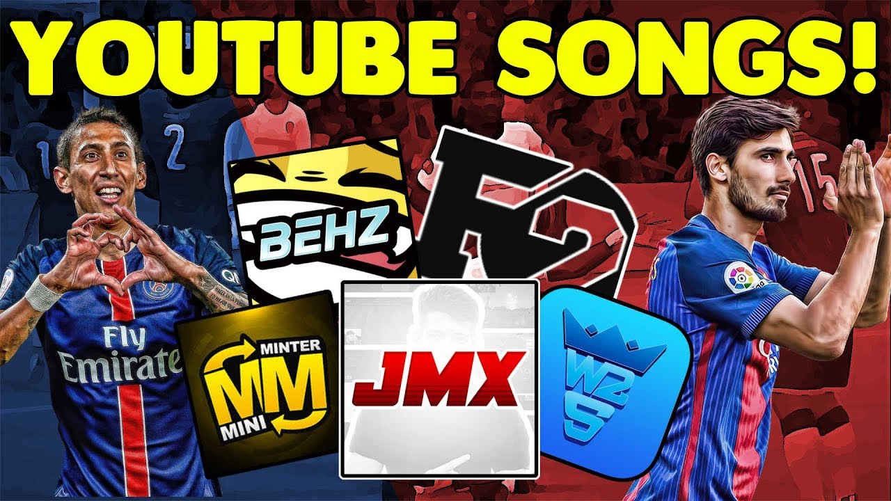 More FIFA Youtuber Songs!! #3 (MINIMINTER, W2S, JMX) FIFA 17 HD - YouTube