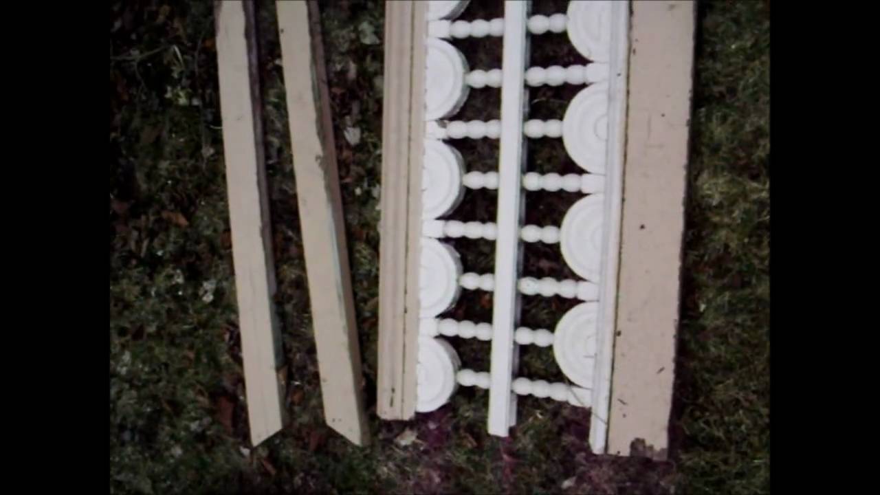 Victorian gingerbread porch railings - YouTube