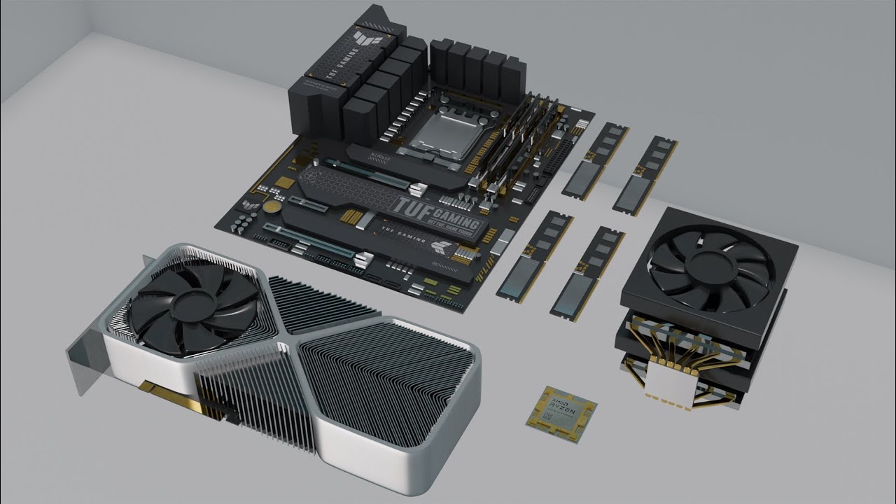 PC Components Animation - YouTube