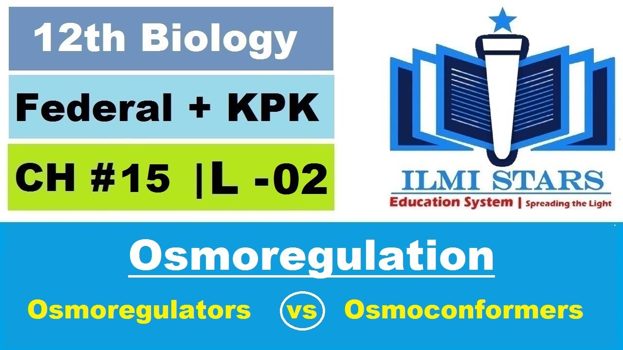 Osmoregulation in Animals | Osmoregulators and Osmoconformers Class 12 ...
