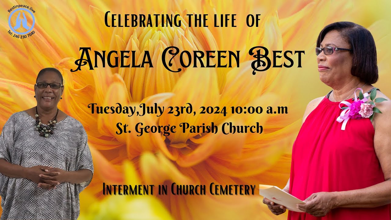 Live Stream of funeral Service for Angela Best - YouTube
