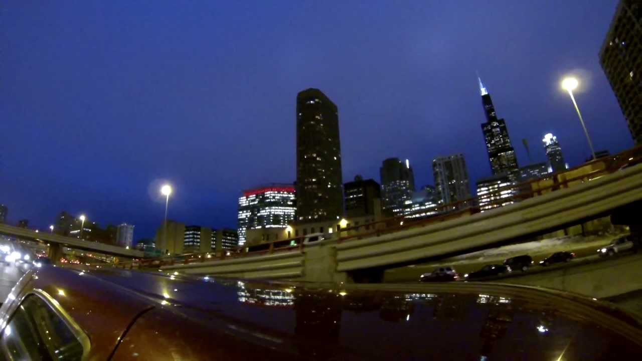 Awesome video of Chicago city lights at night. Check out this 2007 ...