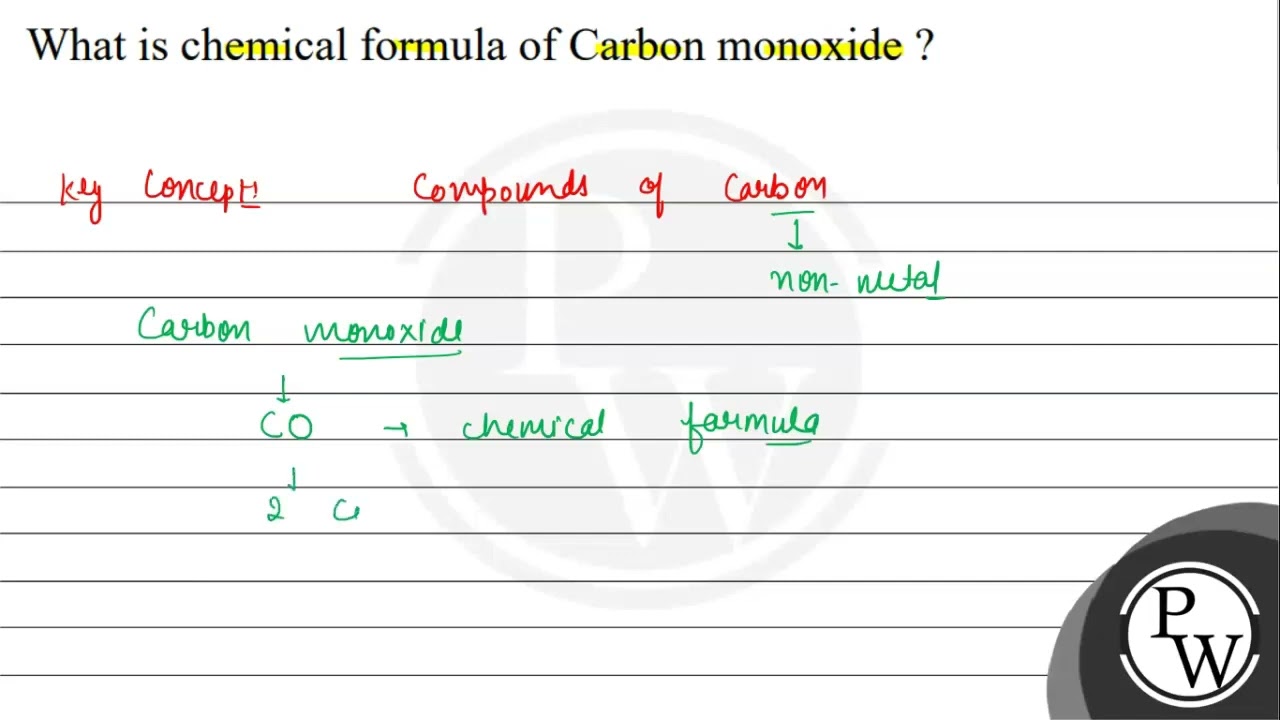 Chemical Makeup Of Carbon Monoxide | Saubhaya Makeup