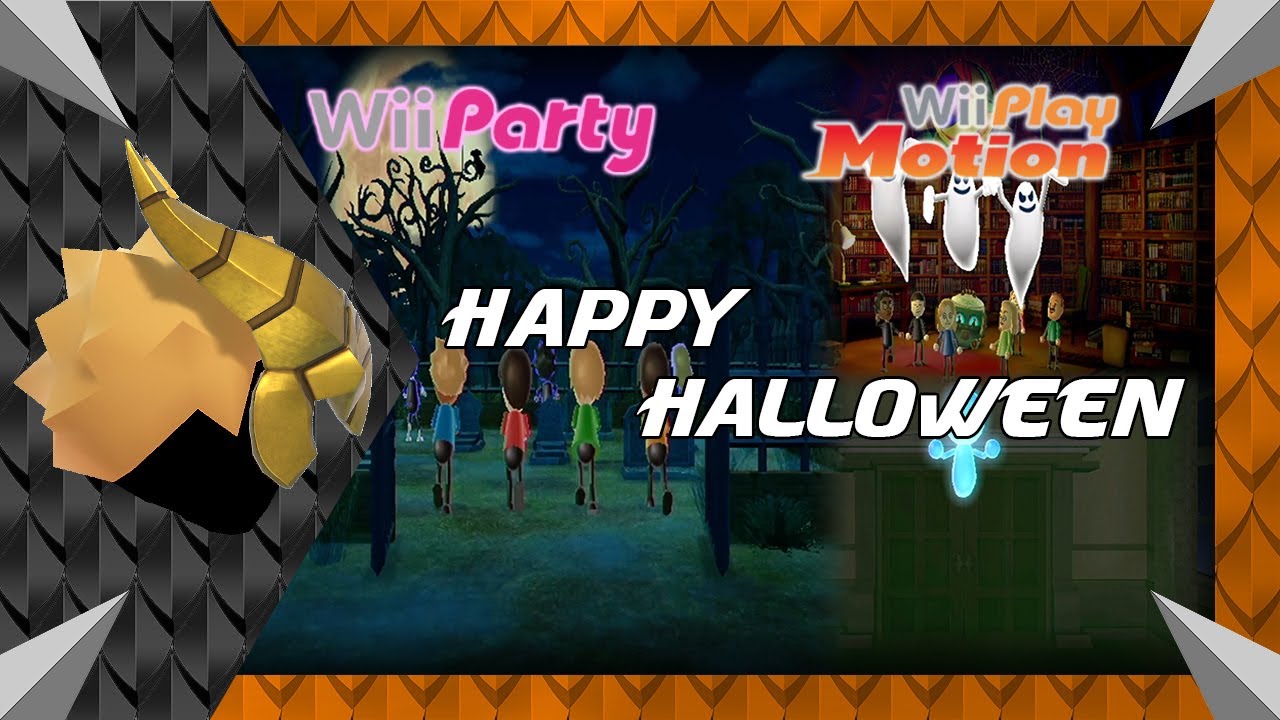 Wii Party & Wii Play Motion Spooky Halloween Minigames - YouTube