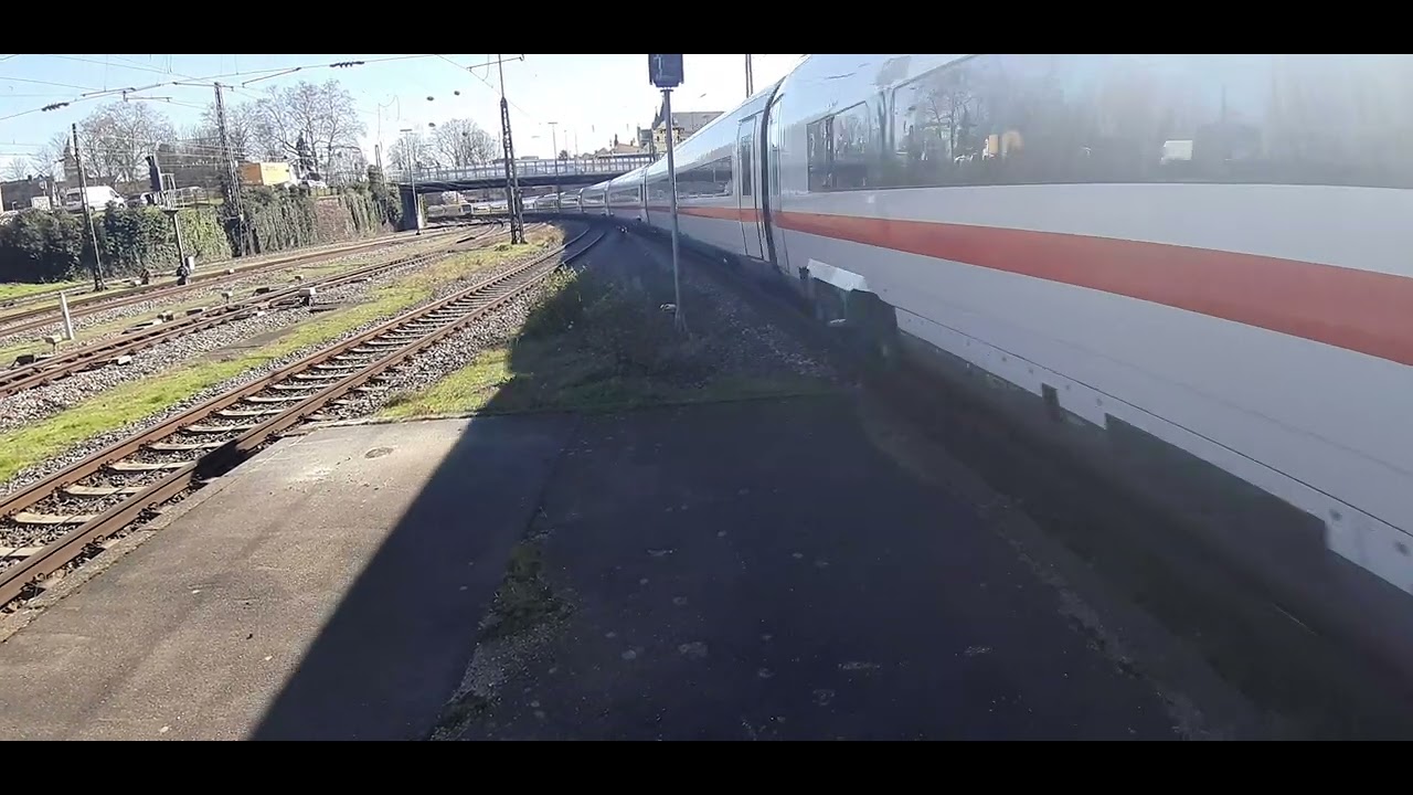 ICE 70 NACH HAMBURG ALTONA - YouTube