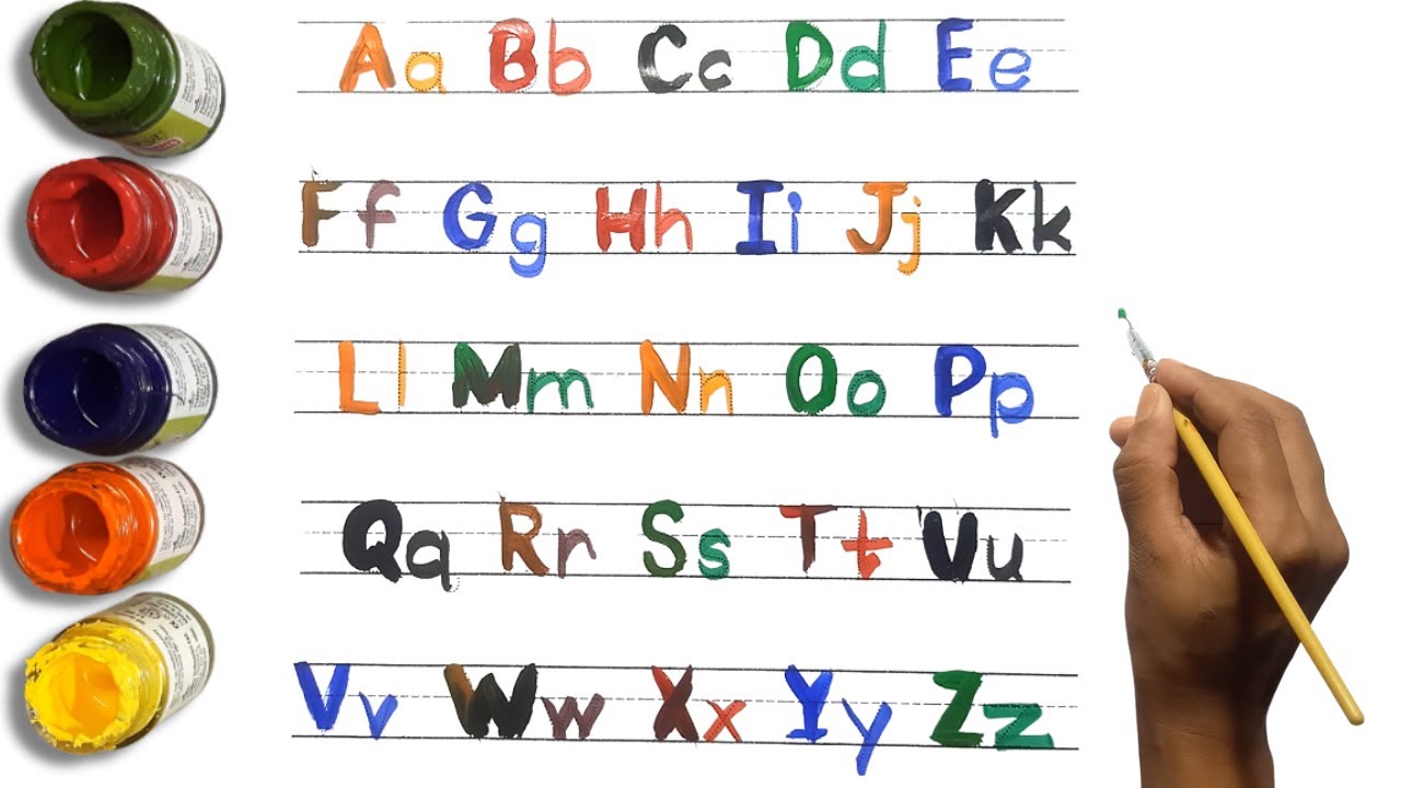 Learn ABCD Alphabets uper case lower case for kids and Toddlers ABC ...