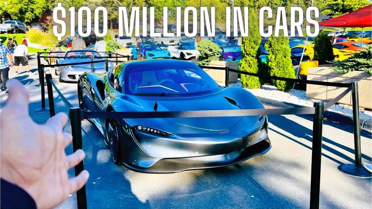 This is What a $100 MILLION Car Meet Looks Like - YouTube