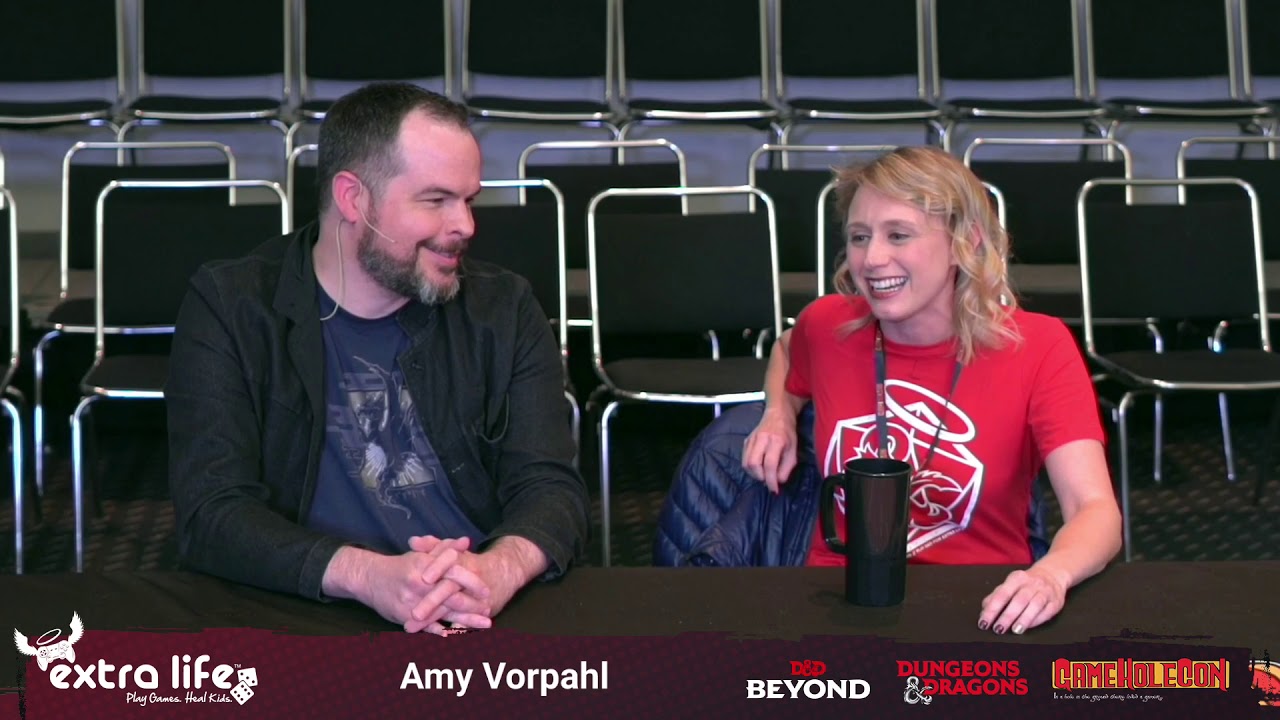 Todd Talks With Amy Vorphal About all Things D&D - YouTube