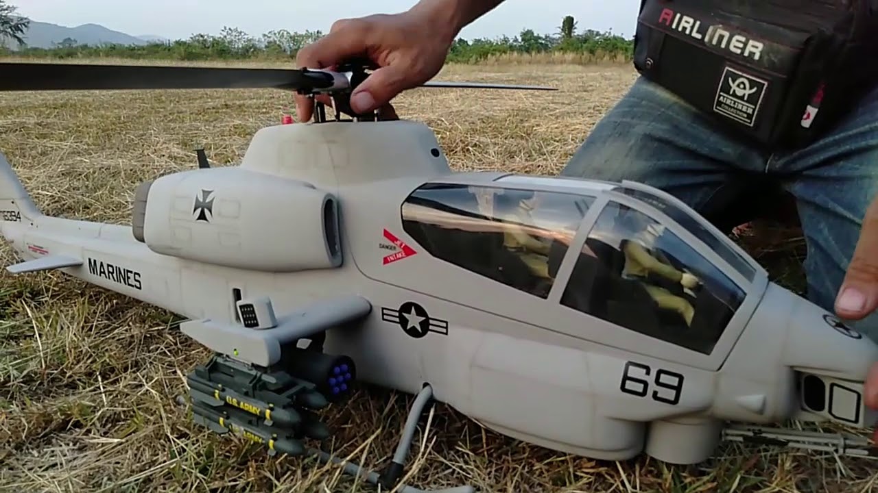 helicopter cobra สมบูรณ์ เพ็งศรีRcปากช่อง โทรสอบถาม082-8612081 - YouTube