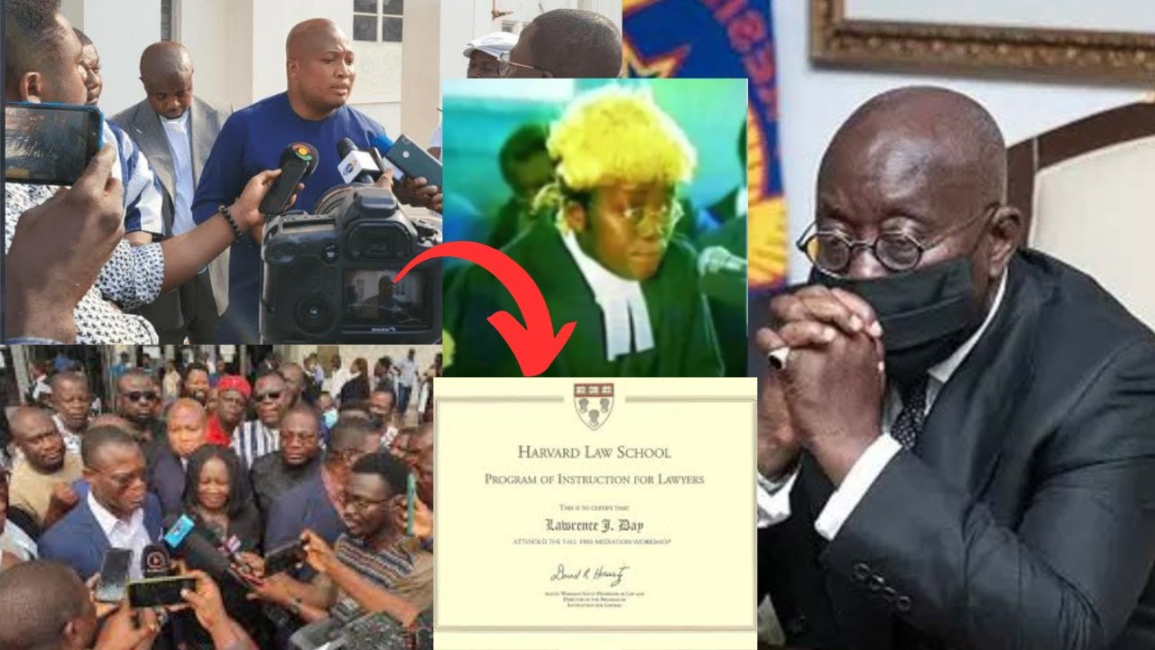 LĔẢK🚨Nana Addo Fẚké Law Certificate Expöséd By NDC Officials To ...