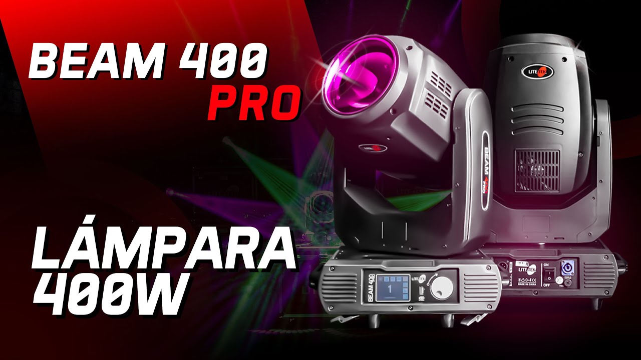 Beam 400 Pro - Lite Tek - YouTube