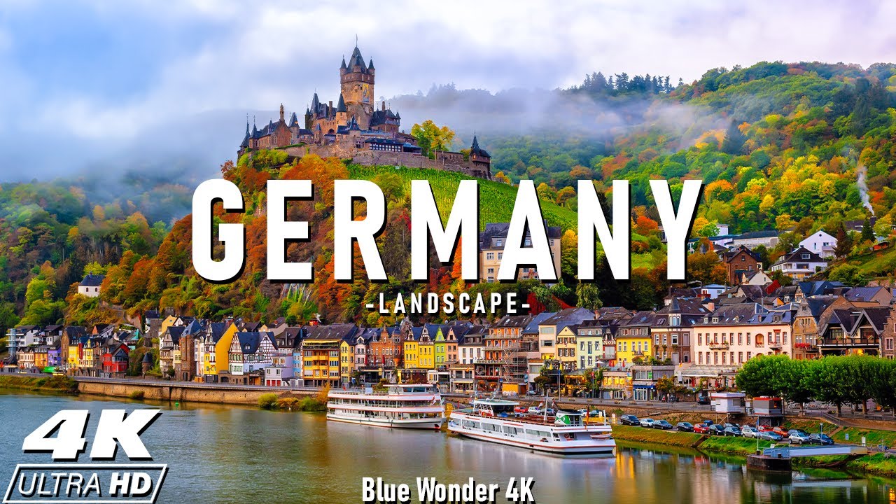 Germany 4k - Relaxing Music With Beautiful Natural Landscap - Amazing ...