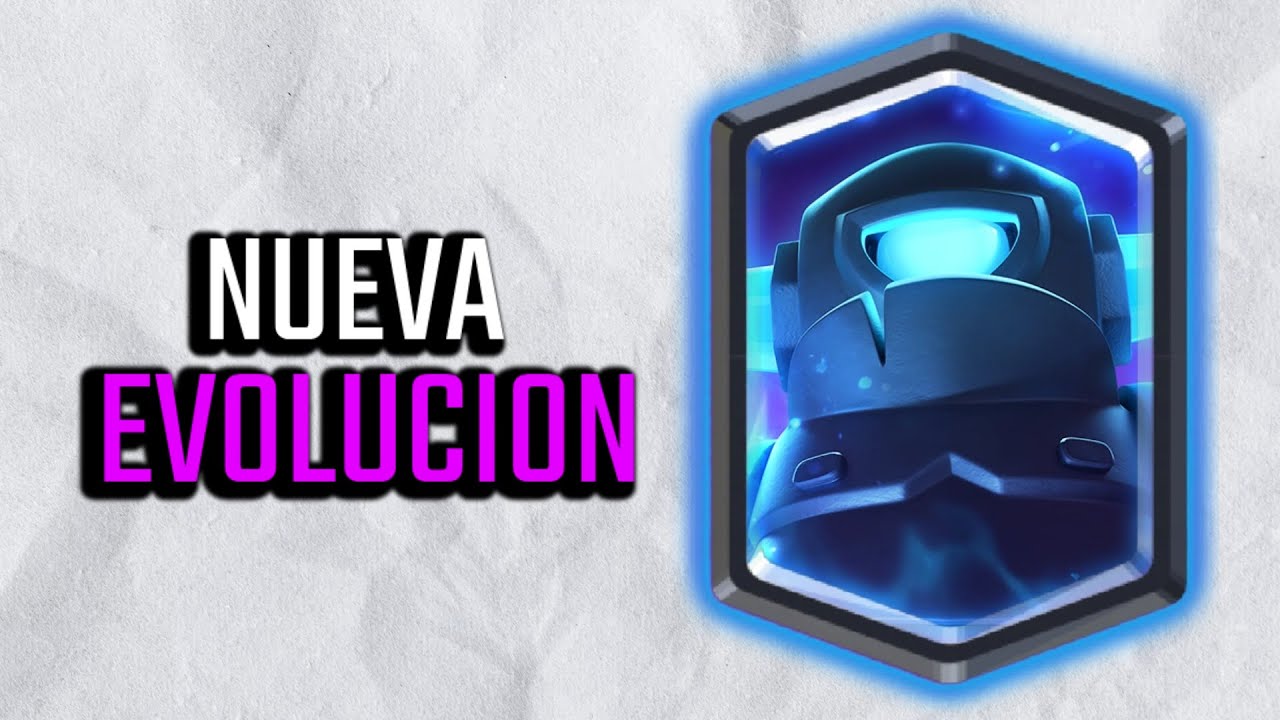 NUEVA EVOLUCION PARA EL MINI PEKKA EN CLASH ROYALE - YouTube