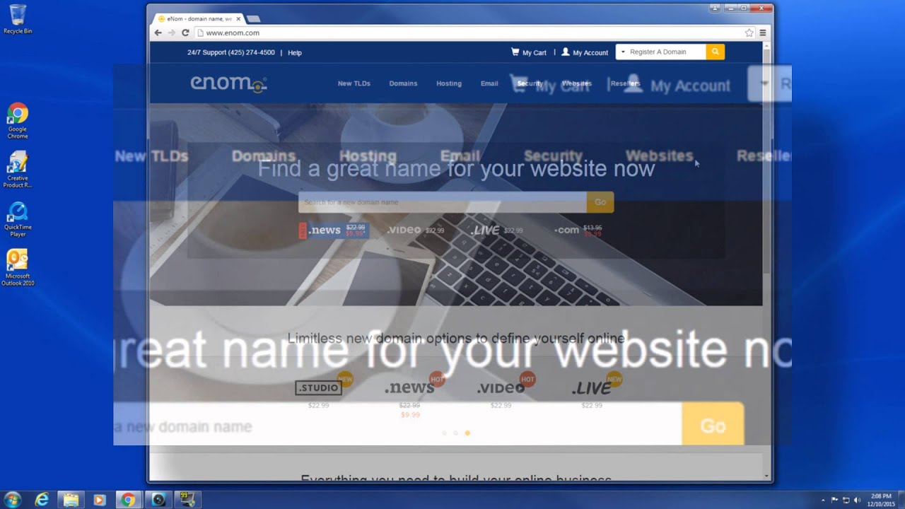 How to Transfer a Domain From eNom - YouTube