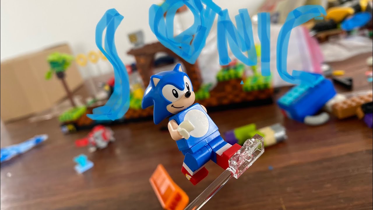 sonic stop motion - YouTube