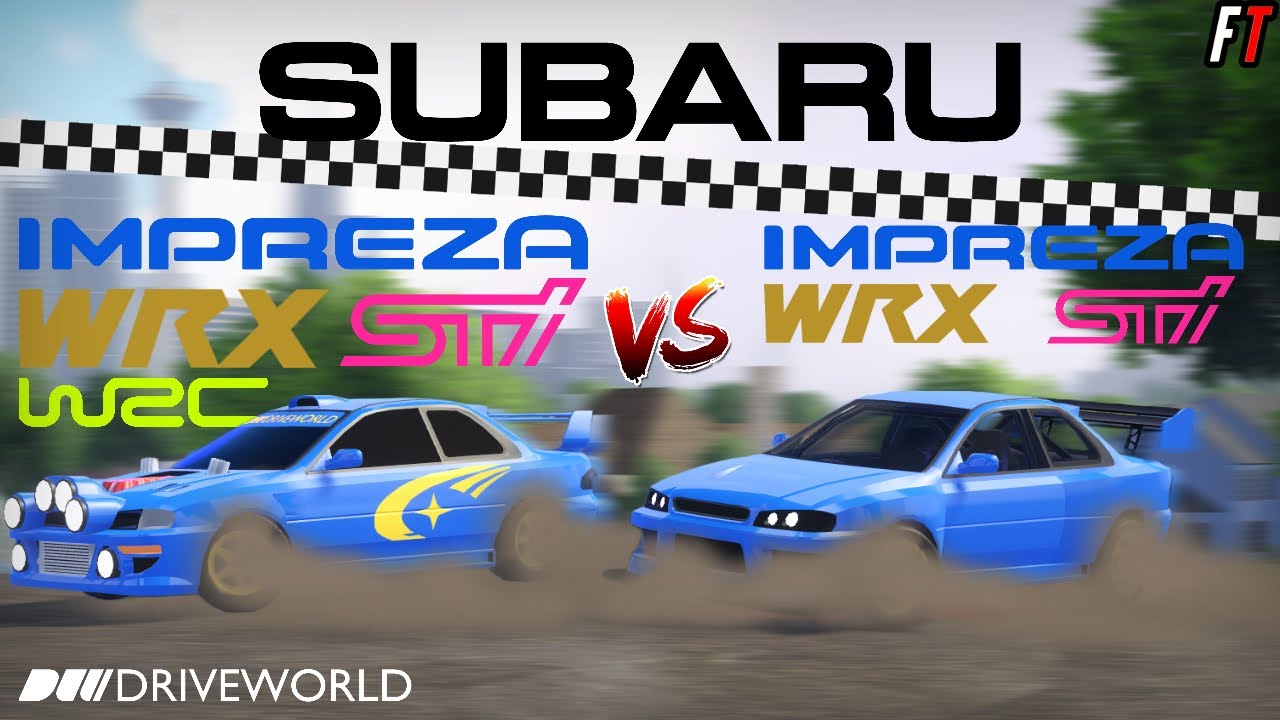 This is the MOST chao race in Roblox Drive World! (Subaru Impreza WRX ...