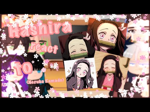 ||Hashiras react to the Kamado siblings||part 1/4||Nezuko Kamado||⚠️WARNING⚠️ Muinezu||READ DESC!!||