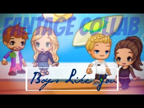 Fantage Animated Collab » Who Is Fancy - Boys Like You - YouTube