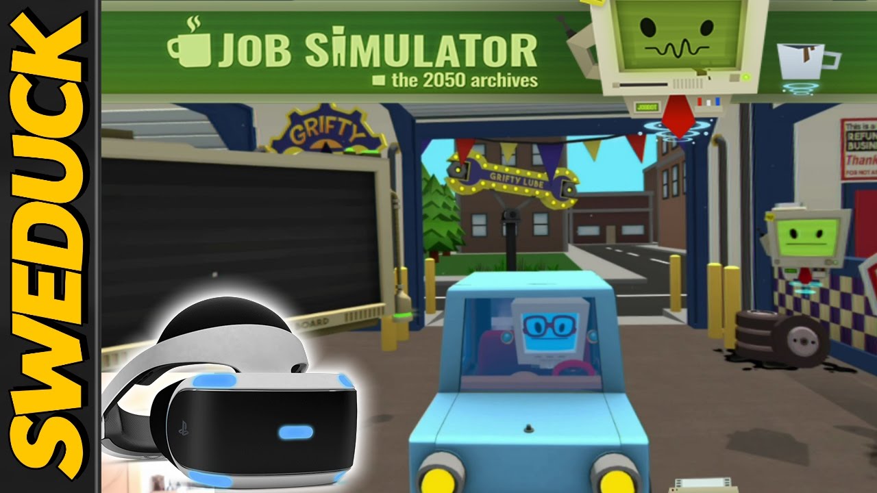 JOB SIMULATOR: Auto Mechanic #1 [VR] - YouTube