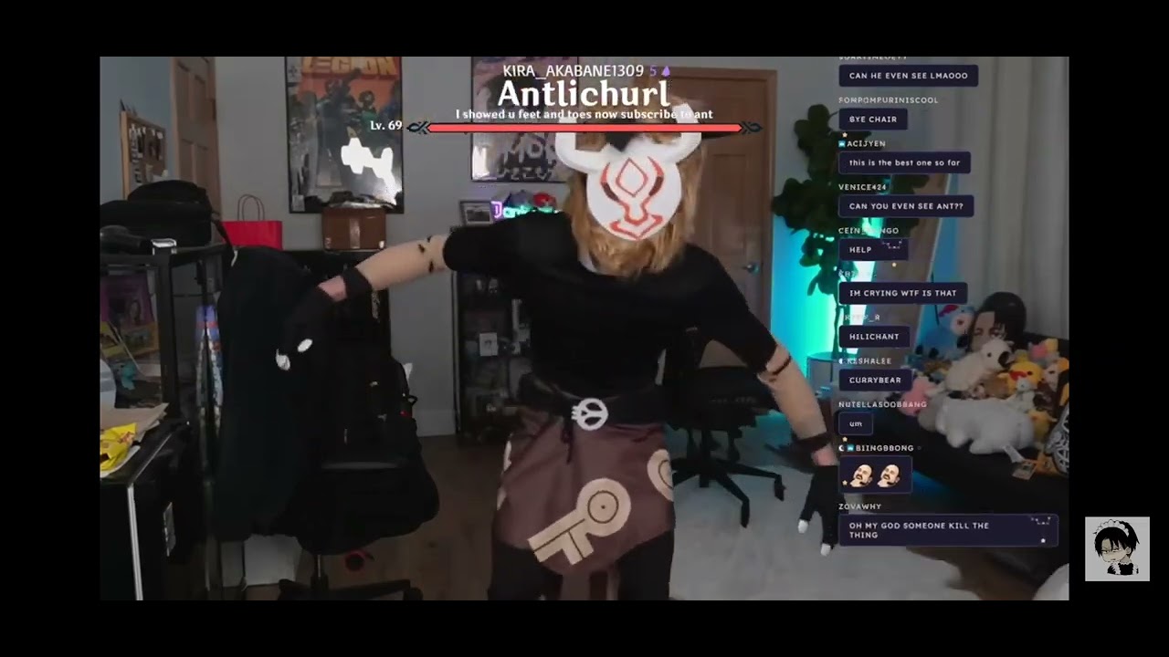 antony chenn- hillichurl dance (genshin cosplay review) - YouTube