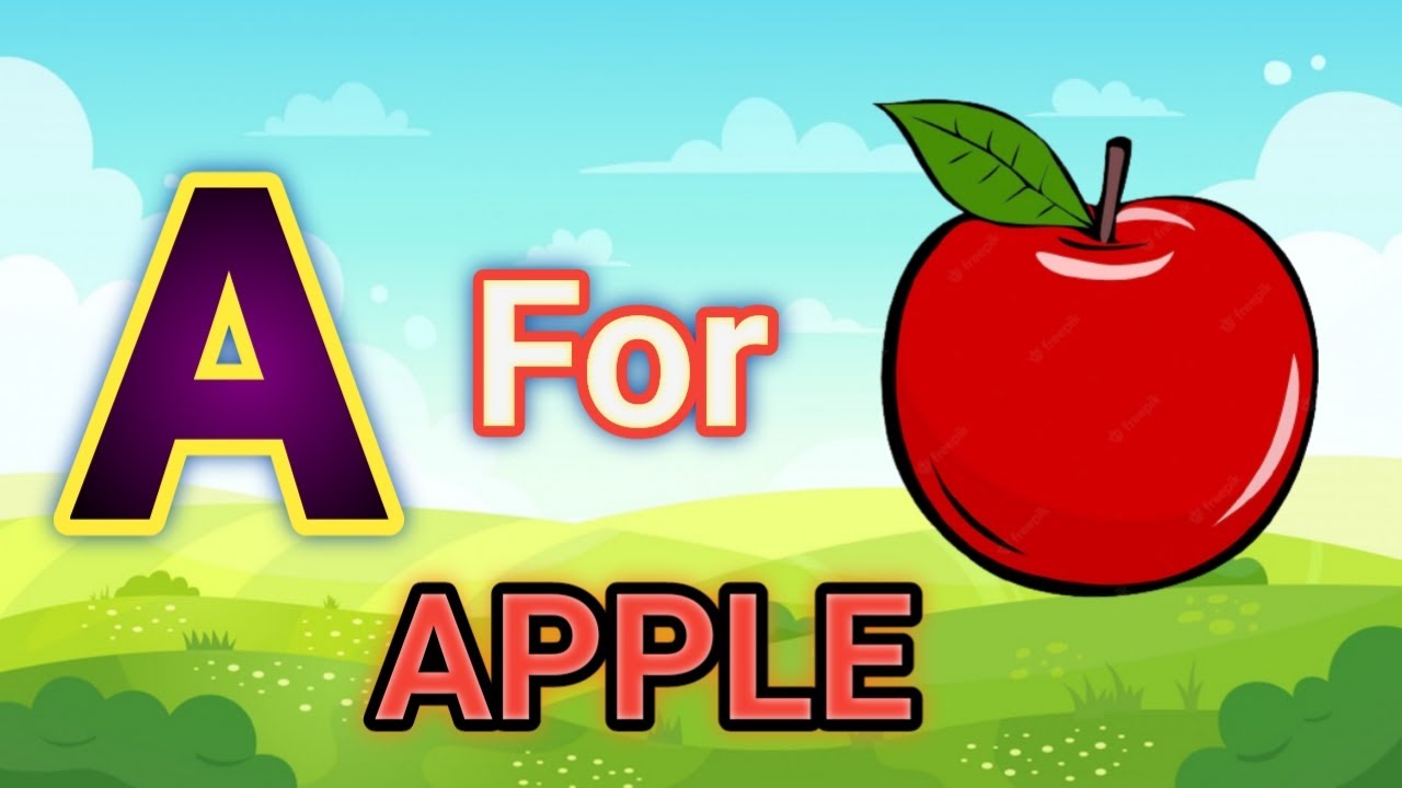A for Apple | Alphabet ABC Songs | Phonics Song - 3D ABC Songs & Rhyme ...