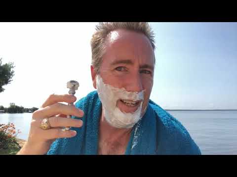 Shaving on an Island!