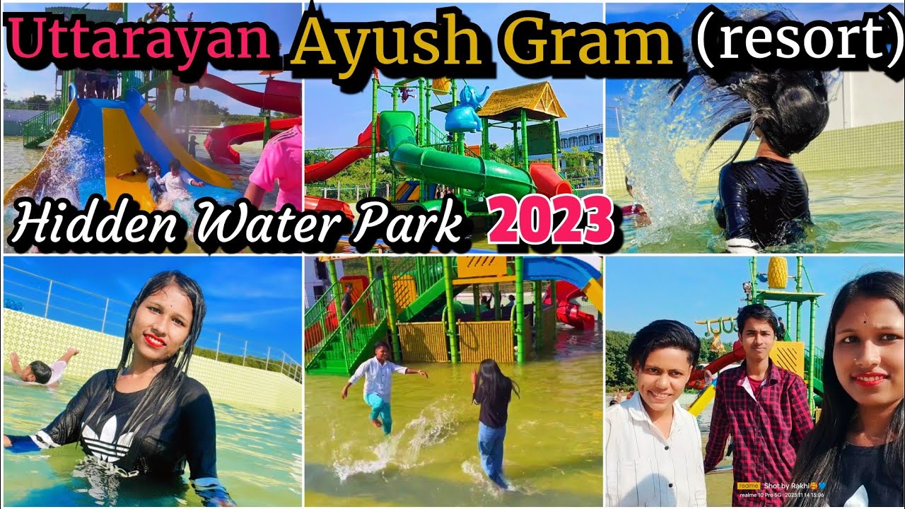 Ayush Gram (Resorts)😎//New Water Park in Tripura🏞️//Entry Ticket⁉️🤑 ...