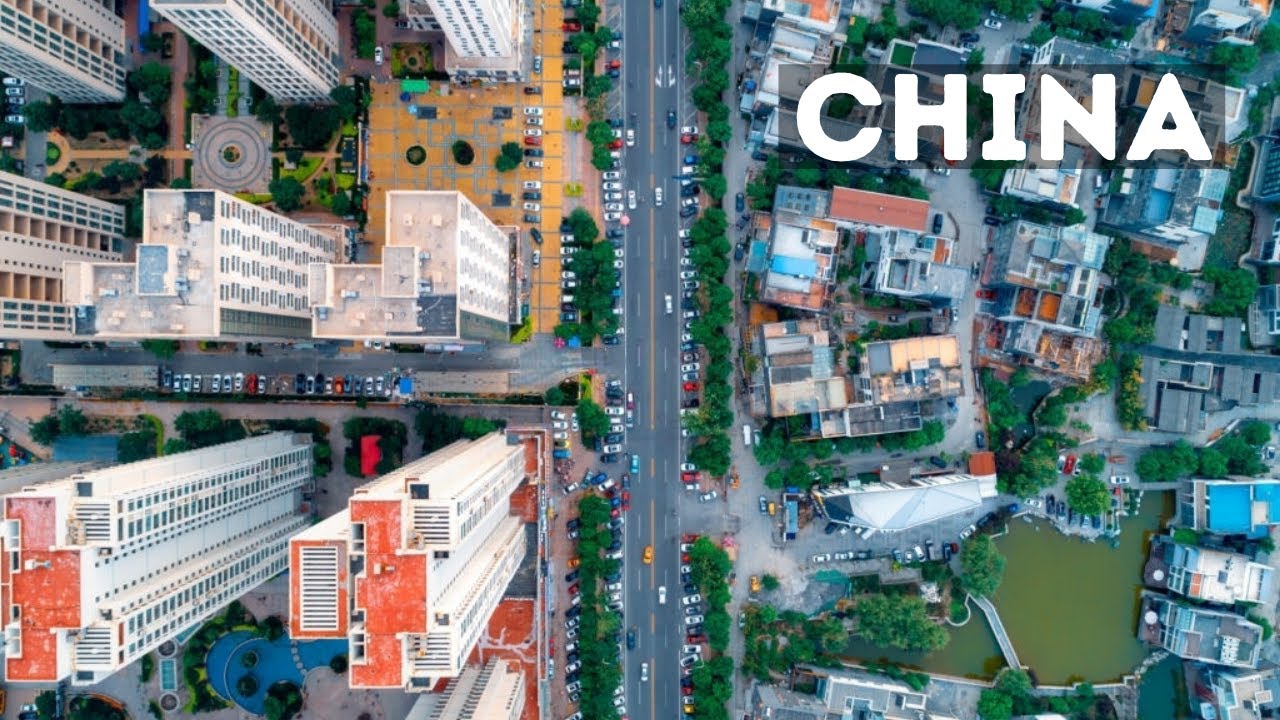 Birds Eye View Of China Ultra HD - Aerial View Of China - China Travel ...