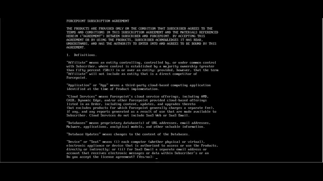Install Forcepoint DLP Protector - YouTube