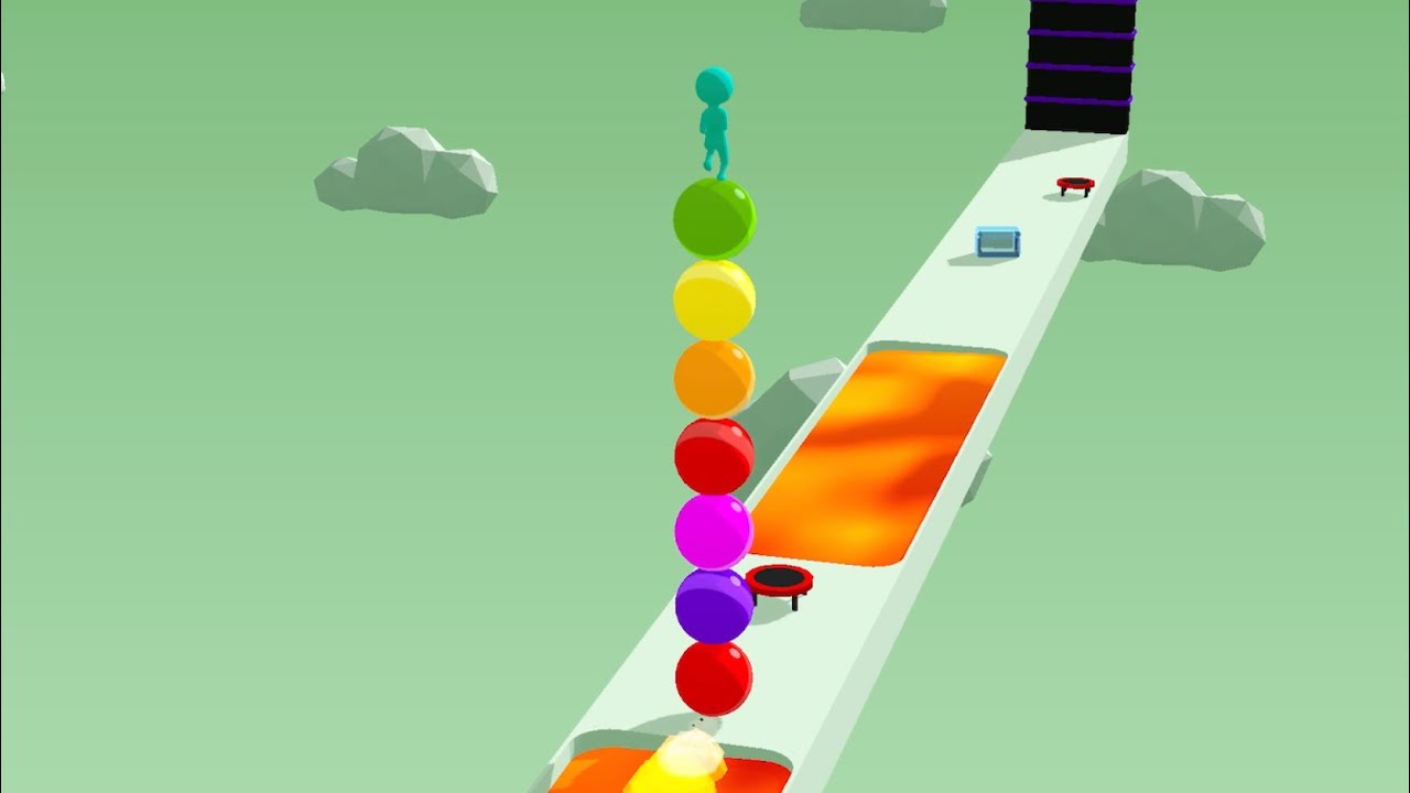 Stack Rider ☀️🔥👩‍ ️‍👨 MAX LEVELS!! All Levels Gameplay Walkthrough ...